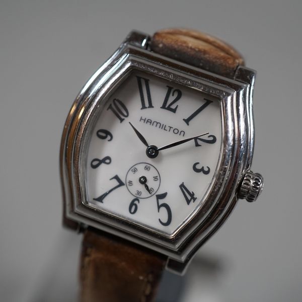 [WTS] Hamilton H27311513 Dodson White Mother Of Pearl Dial Quartz Watch ...