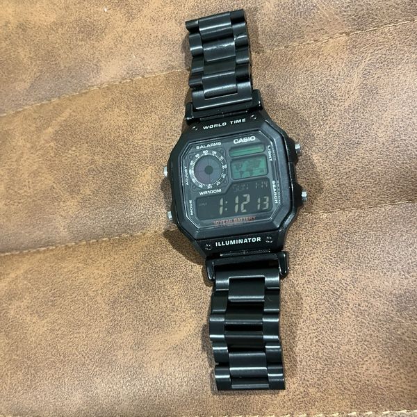 Custom Casio AE1200WH-1A | WatchCharts Marketplace