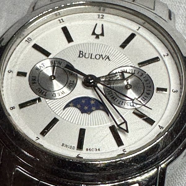 Bulova Moon Phase Men's Dress Watch | WatchCharts Marketplace