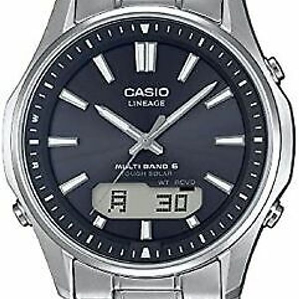 CASIO LINEAGE LCW-M100TSE-1AJF Men's Solar Radio Wrist Watch ...