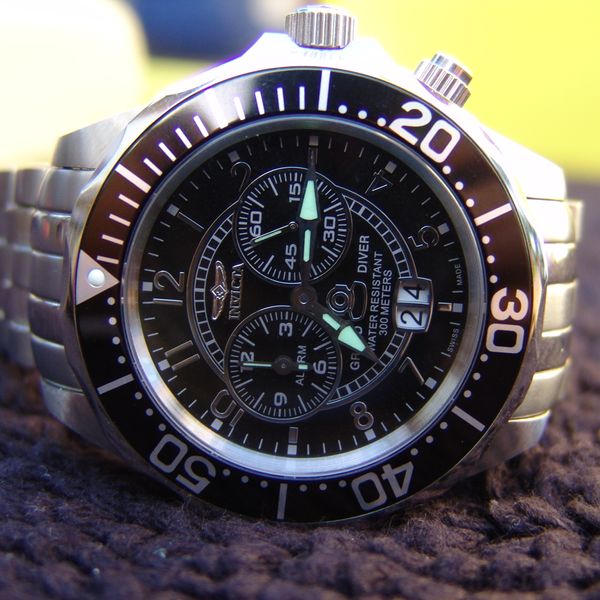 FS: Swiss Made Invicta Grande Diver Alarm ( Price reduced ...