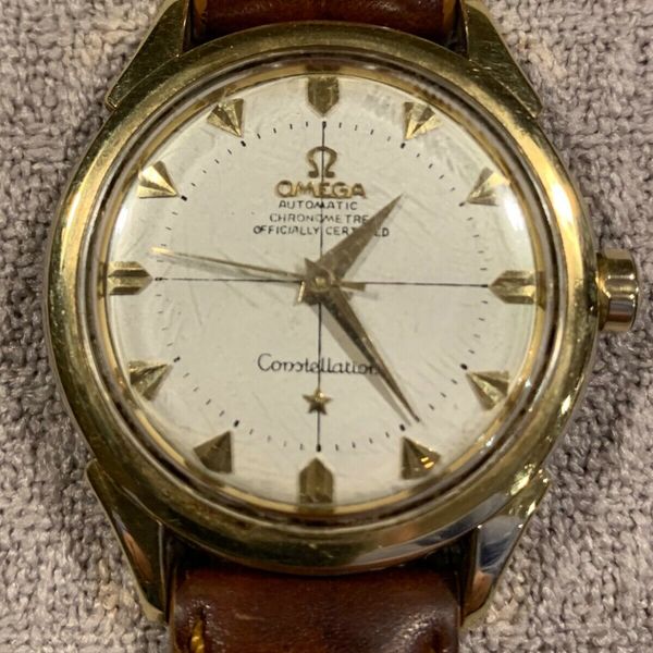Mens Omega Constellation - 1950s Vintage, Gold Capped, Self-Winding ...