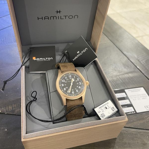 [WTS] Hamilton Khaki Field Bronze | WatchCharts