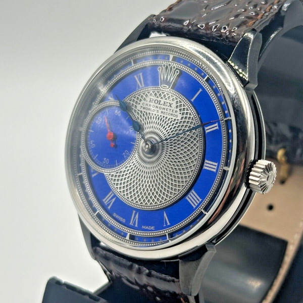 SUPERB MENS ROLEX MARRIAGE WATCH, AUTHENTIC 1920'S ROLEX LEVER MOVEMENT ...