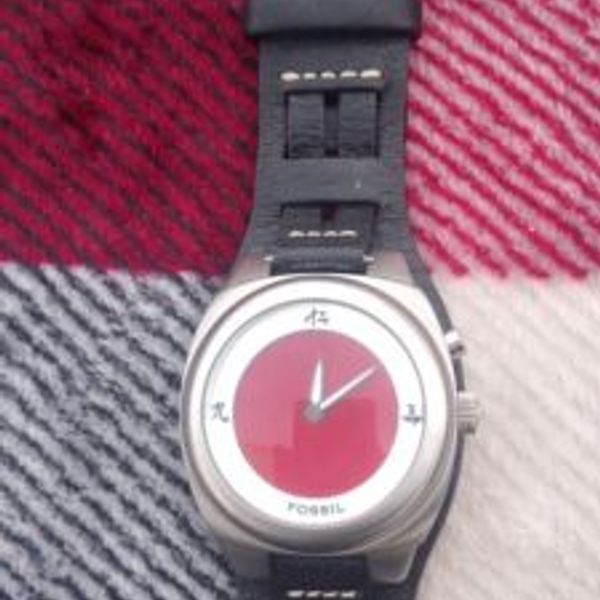 Fossil Big Tic Blue Dial Stainless Steel Quartz Watch - JR-8198 - New ...