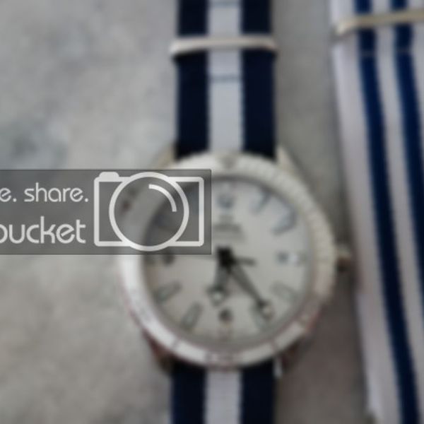 FS: Omega Seamaster Planet Ocean White Bezel 232.32.42.21.04.001 ...