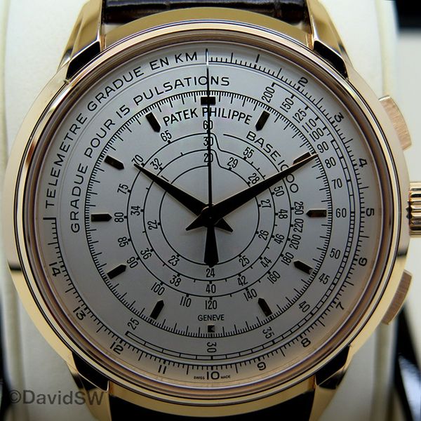FS: Patek PHILIPPE 5975R-001-175TH ANNIVERSARY MULTI SCALE CHRONOGRAPH ...