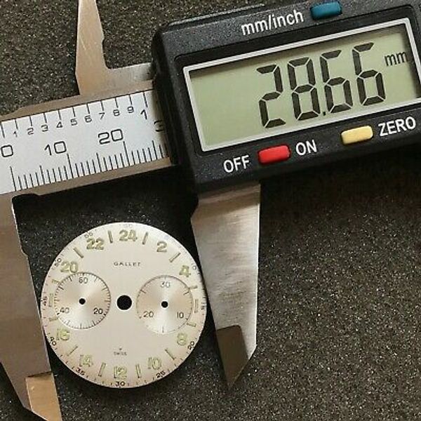 OLD GALLET 24 CHRONOGRAPH ORIGINAL DIAL | WatchCharts