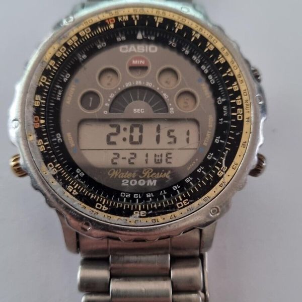 Vintage Casio DW-7000 (934) Digital Watch - 200 Meters - Good working ...
