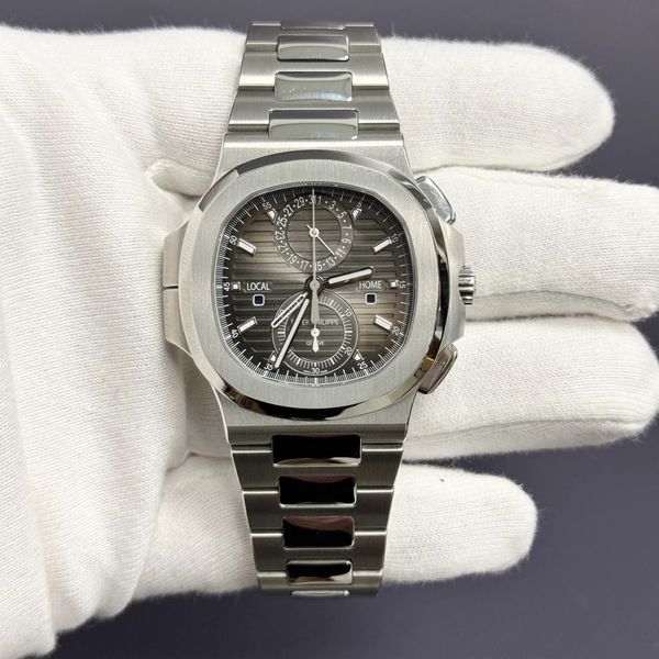 MINT DEC2017 Patek Philippe Nautilus 5990/1A Grey 40.5mm Stainless ...