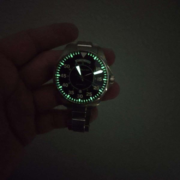 [WTS] Hamilton Khaki Aviation Pilot Day Date Auto H64615135. Also know ...