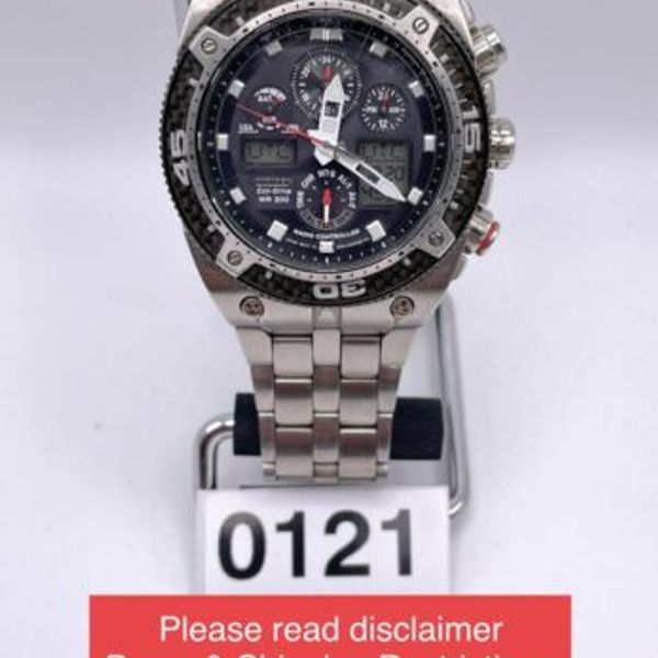 RARE Citizen ProMaster Diver WR 200 A-T Eco-Drive Radio Controlled U600 ...