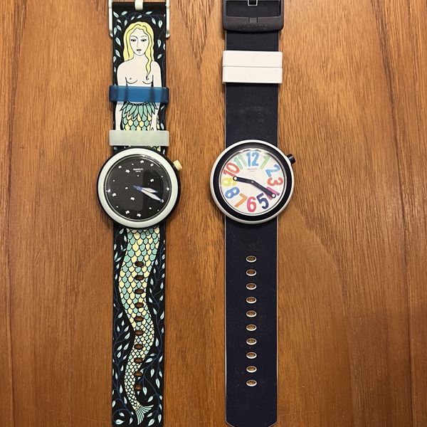 Swatch Pop watch collection of 2 watches | WatchCharts Marketplace