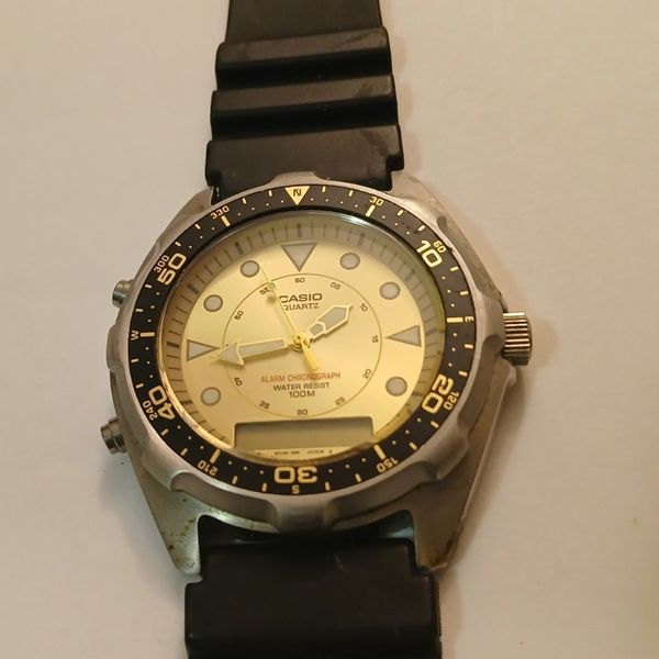 CASIO AMW-320D QUARTZ ANALOG/DIGITAL WRISTWATCH FOR MEN. | WatchCharts ...