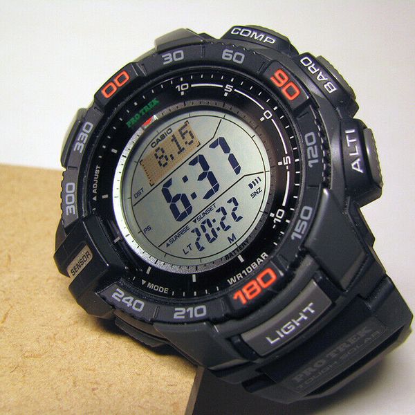 Casio Men's Pro Trek PRG-270-1 Tough Solar Triple Sensor Multifunction Watch | WatchCharts