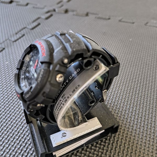 Casio G100-1BV, G-Shock Analog/Digital Watch, Black Resin Band, Alarm ...