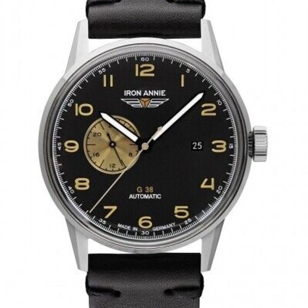 Iron Annie 5368-2 Automatic Leather Men's Watch | WatchCharts Marketplace
