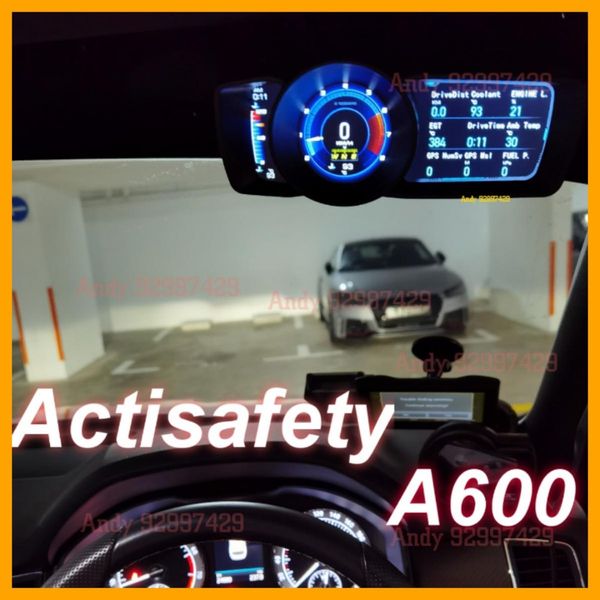 [New] ActiSafety A600 OBD OBD2 Display Gauge #magician #ultragauge #defi #cag #greedy #scangauge ...
