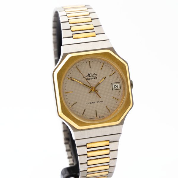 Mido Ocean Star Quartz Wristwatch Watch | WatchCharts Marketplace