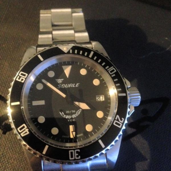 FS: Squale 1545 20 atmos MILITAIRE // Seiko 7002 Mod | WatchCharts ...