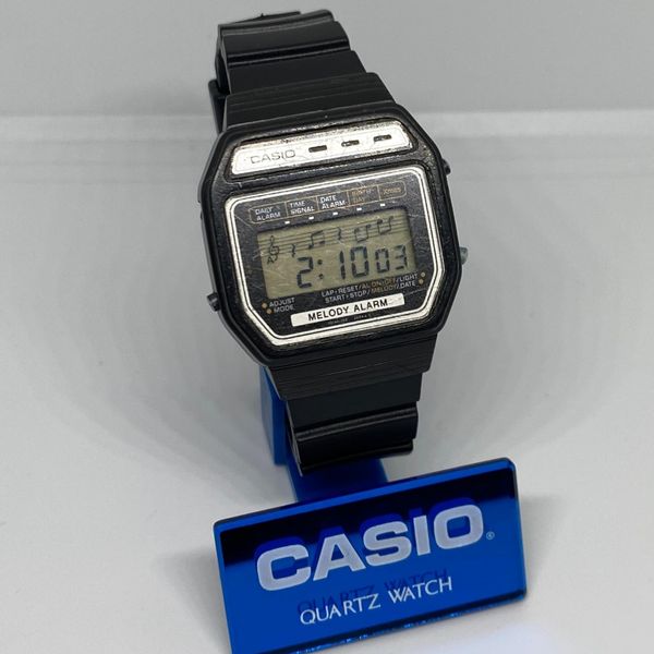 Rare Vintage Casio Melody Alarm Digital Japan Made Ref 408M-62 ...