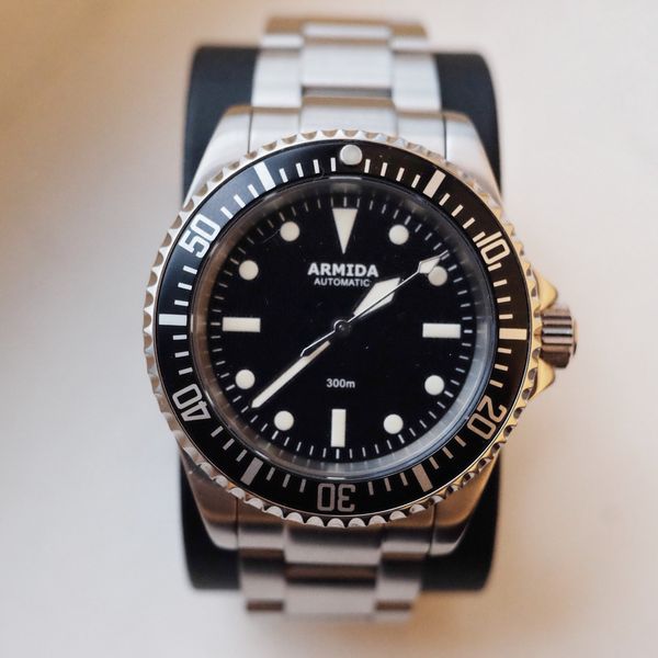 FS: armida a9 300m ETA 2824 full kit | WatchCharts