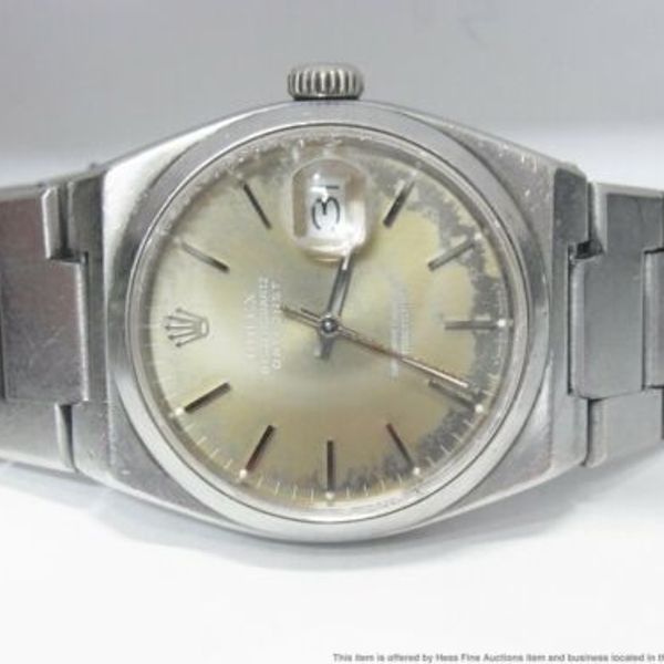Vintage Rolex Oysterquartz Datejust 17000 Steel Running To Restore ...