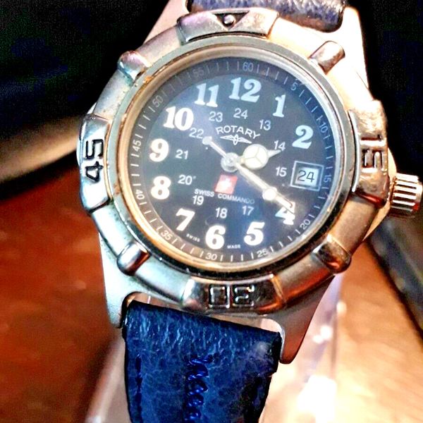 Rotary 10104 Swiss Commando Military Watch - 100m | WatchCharts Marketplace