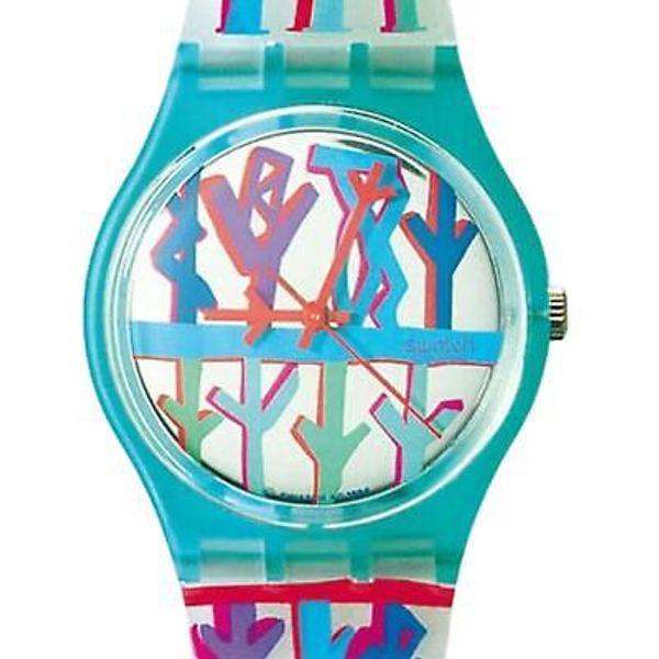 Vintage Swatch Artist Collection Watch "Enchanting Forest " NOS ...