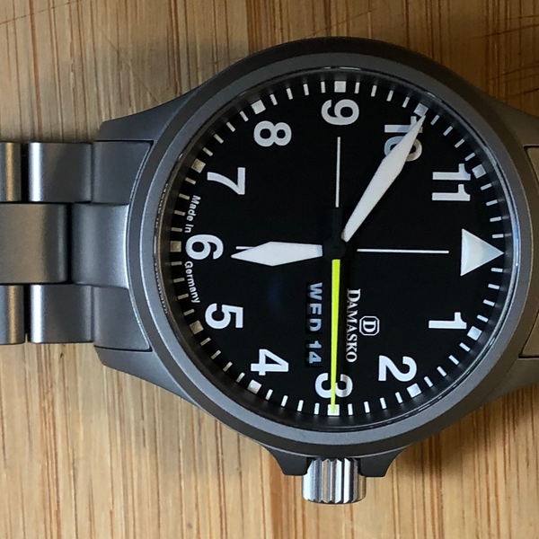 FS: Damasko DA36 with bracelet | WatchCharts Marketplace