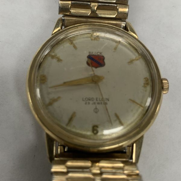 Lord Elgin 14k Case And Back Buick 25 Year Wristwatch | WatchCharts ...
