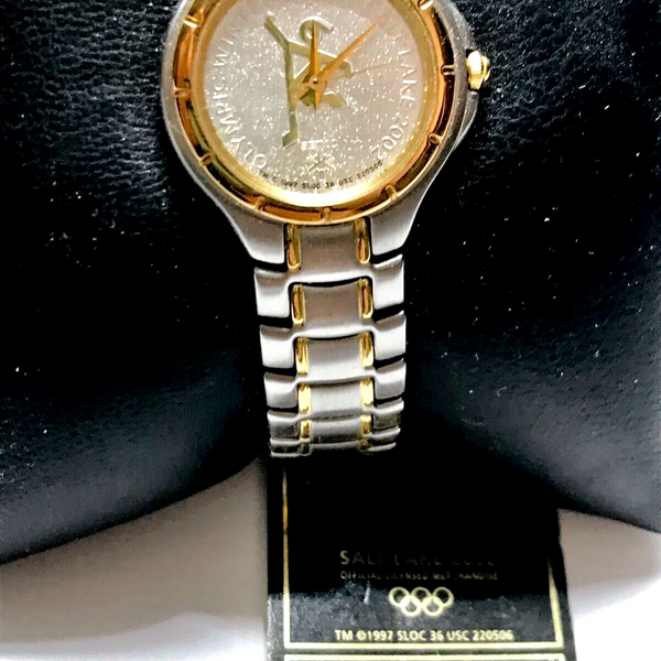 SEIKO 2002 Winter Olympics Collectors Watch SALT LAKE CITY, RARE ...