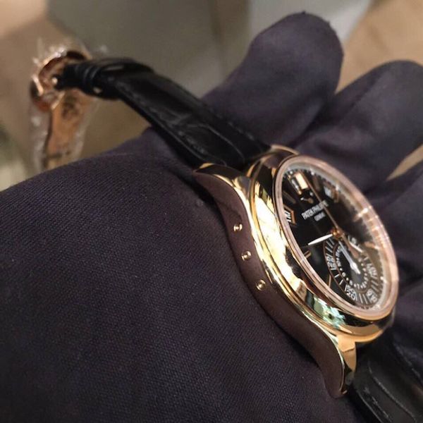 Fs:patek philippe annual calendar chronograph 5960r black dial! Rare ...