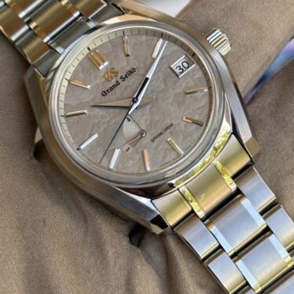 Grand Seiko Spring Drive Titanium Heritage SBGA415 Grey 40mm Watch ...