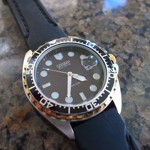 Vintage Citizen 200m Diver Men’s Watch Eco-Drive E110-S000149 BM0560 ...
