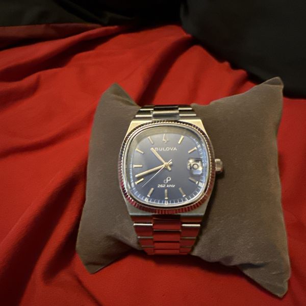 Bulova Precisionist Sapphire Crystal Super Seville Men's Watch Blue ...