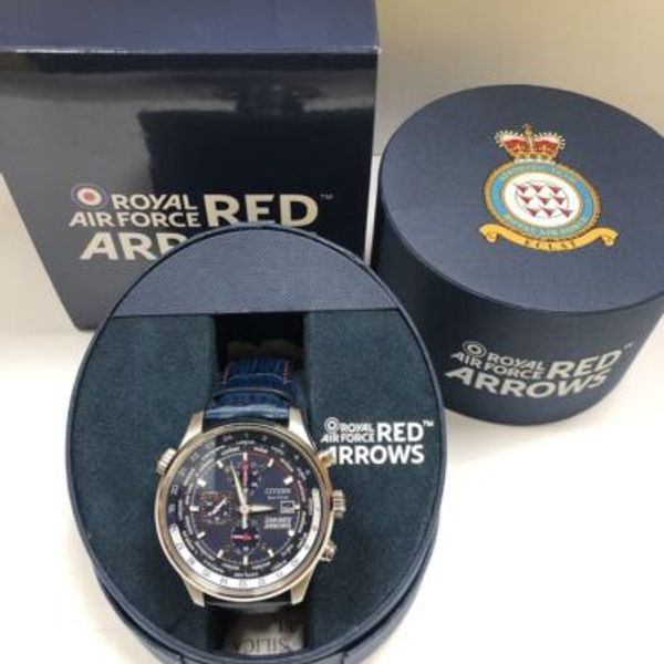 CITIZEN Mens Red Arrows Blue Chronograph Watch CA0081-01L | WatchCharts ...