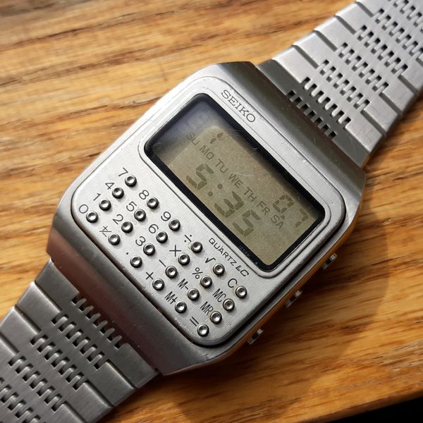 FS: 1977 Seiko Calculator Watch | WatchCharts