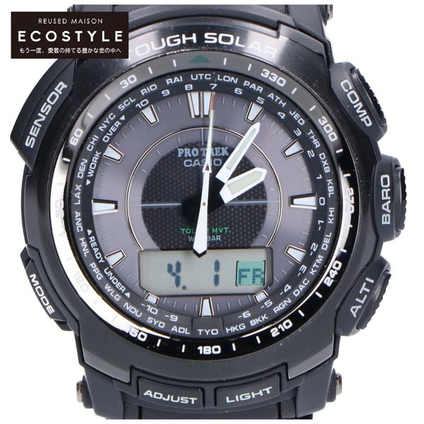 CASIO Casio PRW-5100-1JF PRO TREK Pro Trek multi-band 6 tough solar ...