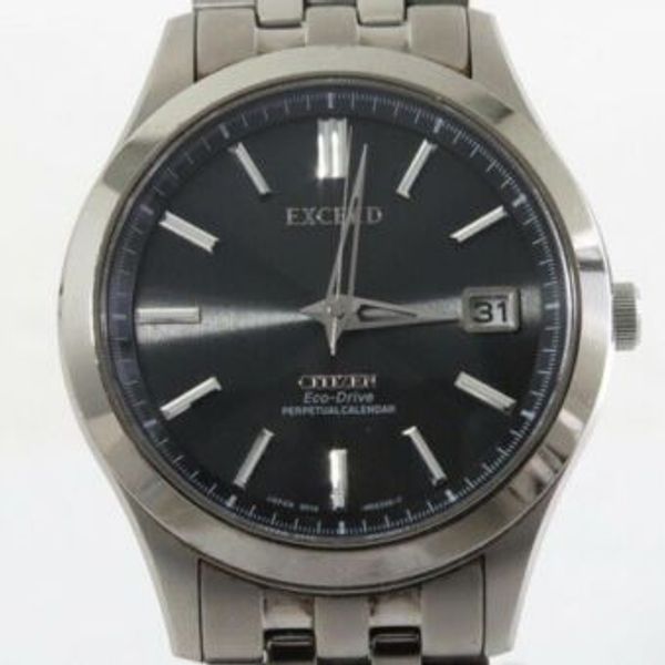 CITIZEN EXCEED Eco-Drive Radio-Controlled E510-H31071 Exceed Eco Drive ...