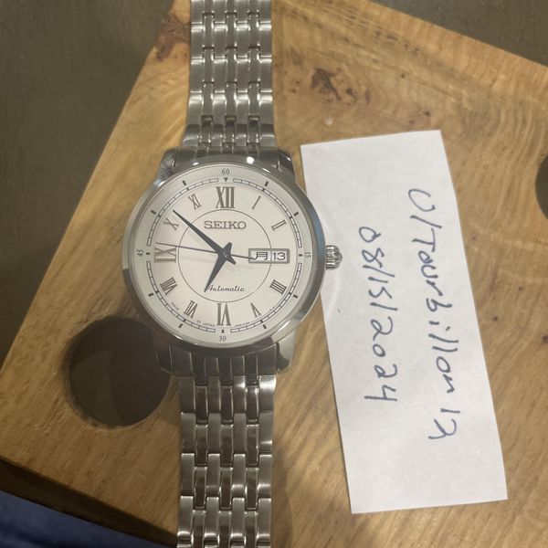 [WTS] Serviced 2015 Seiko Roman Dial Automatic Men's Wrist-Watch ...