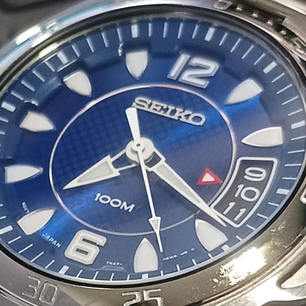 Rare Vintage Brand New Retro NOS Seiko Date Hardlex Crystal Quartz ...