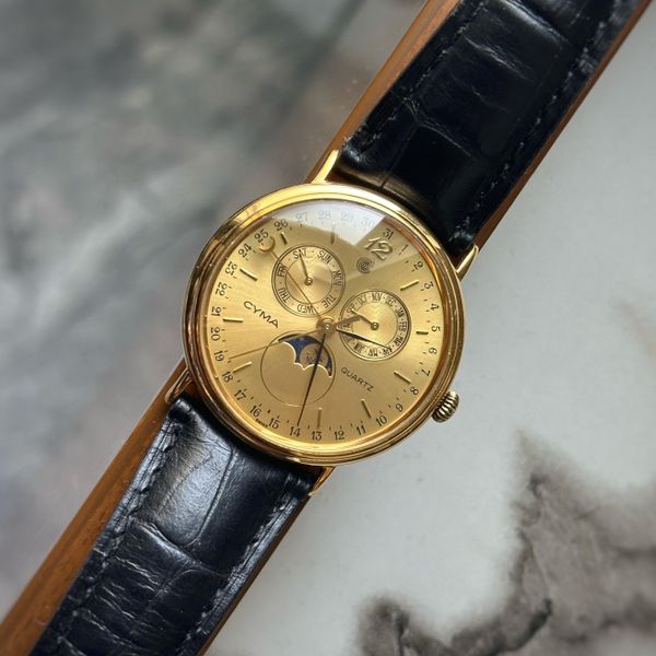 [WTS] Cyma Moonphase Triple Calendar ???? Full Set, Great Condition ...