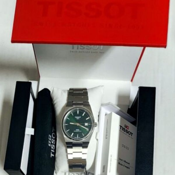 Pre-Owned Tissot 1853 Tissot PRX Powermatic 80 T137407A Watch With Tags ...
