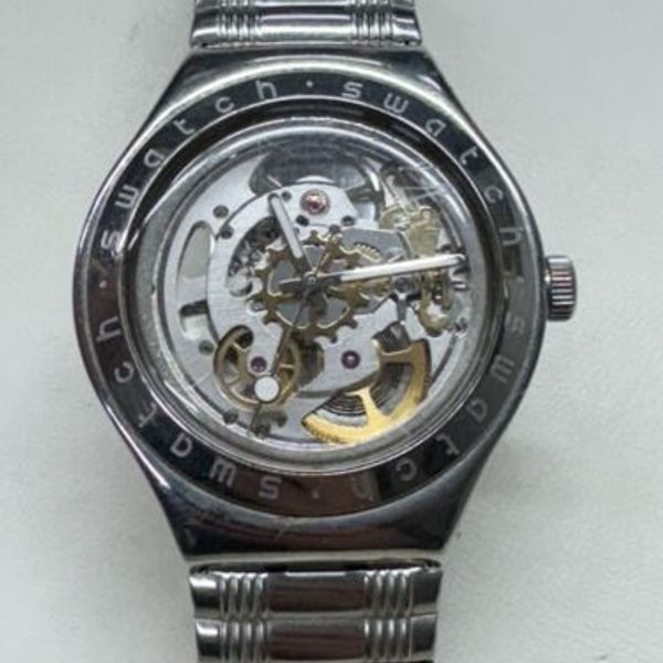 Swatch Irony Automatic Skeleton - Swiss Made - ETA - 37mm Men's Watch ...