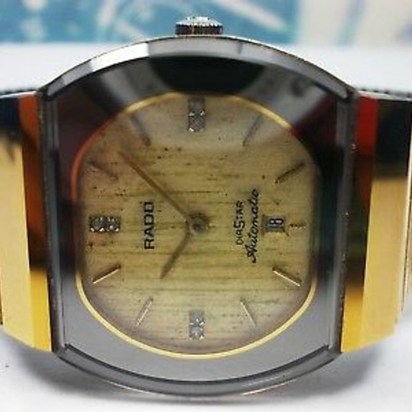 VINTAGE RADO DIASTAR DATE AUTOMATIC GENTS WATCH, 565.0106.3 ...