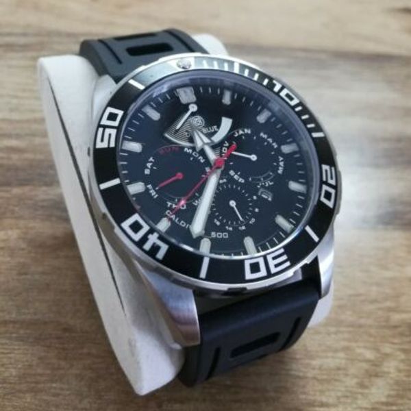 Deep Blue Cal Diver 500m Full Calendar | WatchCharts Marketplace