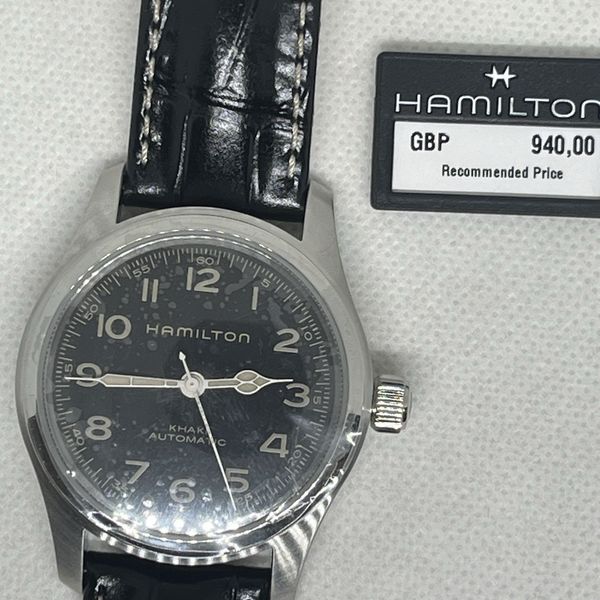 Hamilton Murph 42mm Khaki Field Watch Interstellar Automatic Brand New ...