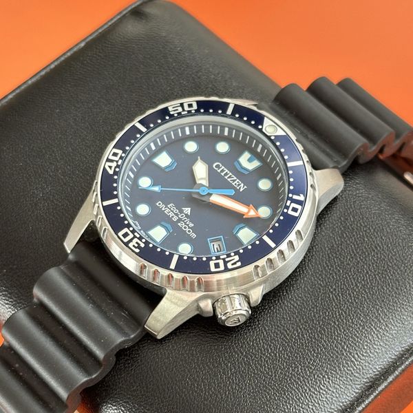 [WTS] Blue 37mm Citizen Promaster Dive Eco-Drive with upgraded strap ...