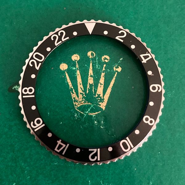 1675 Bezel assembly black insert | WatchCharts Marketplace